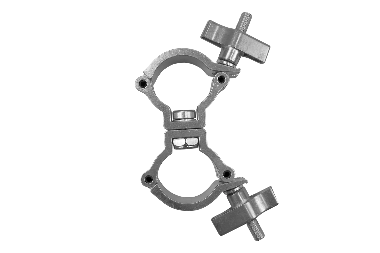 Event Lighting CLAMPDP38S - Aluminium Double Swivel Pipe Clamp (Silver ...