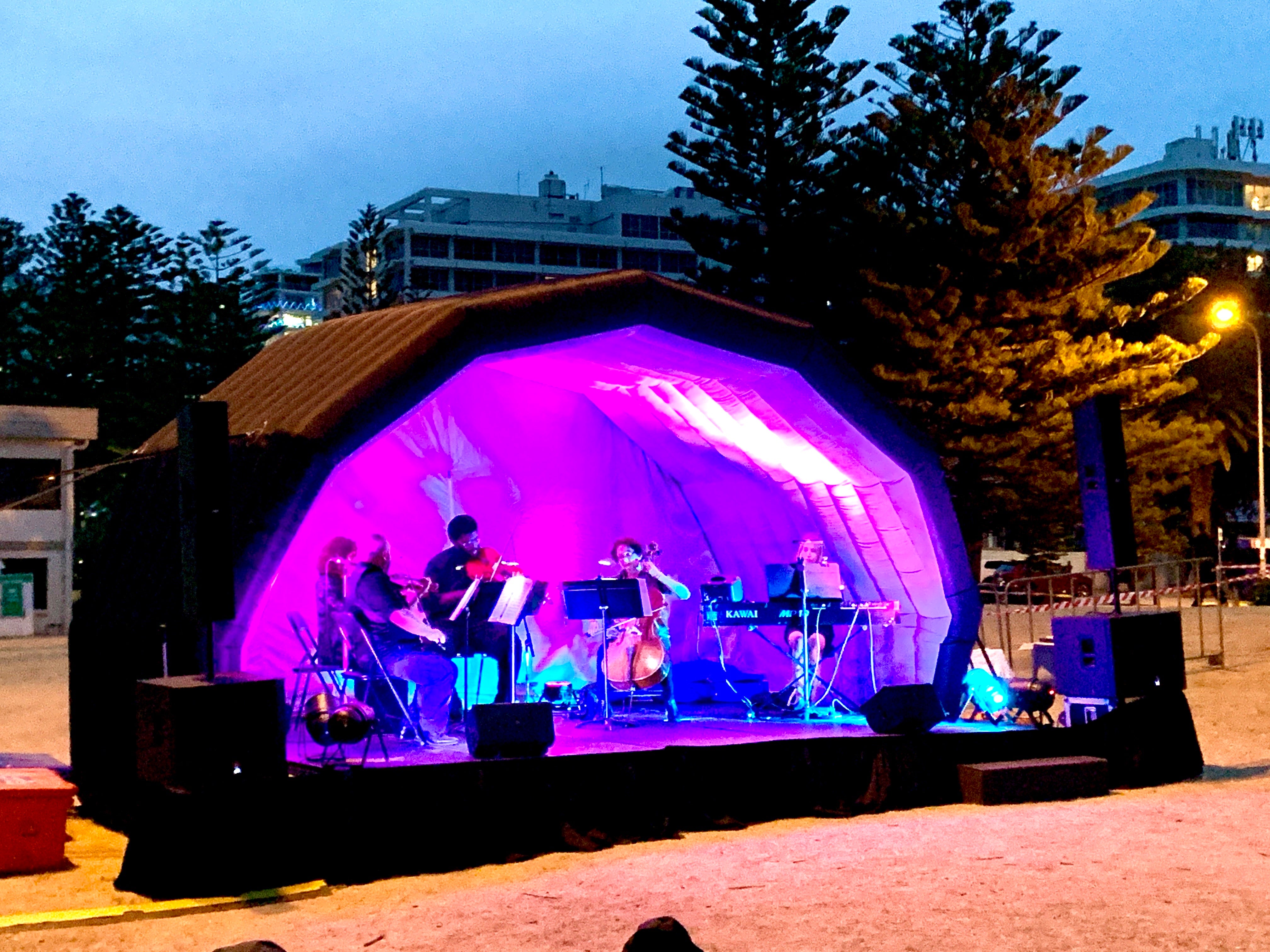 Hire - Inflatable Stage Cover 6x3 mtrs – Pro Sound and Lighting