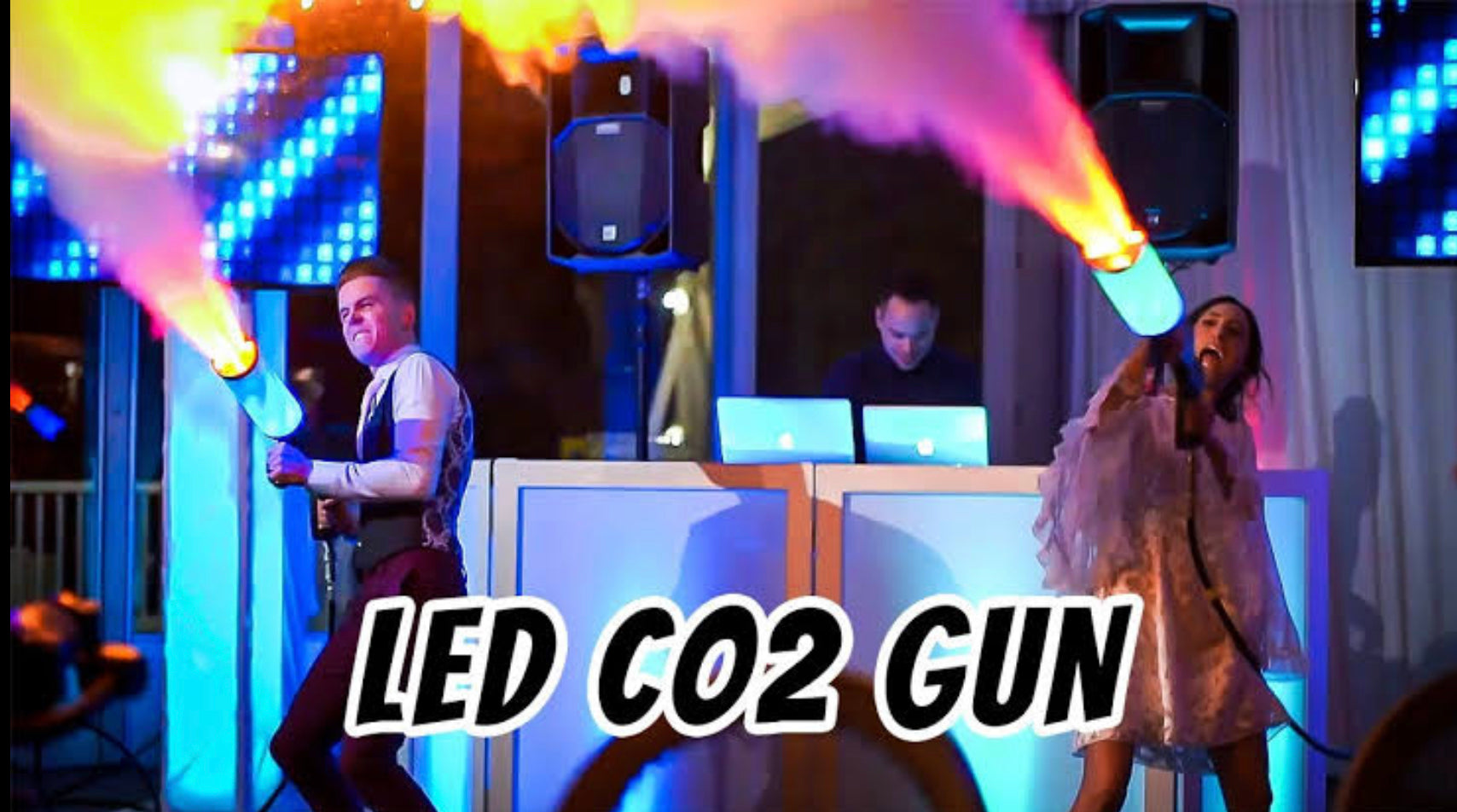 Hire - CO2 LED Blaster Gun w/ Cylinder – Pro Sound and Lighting